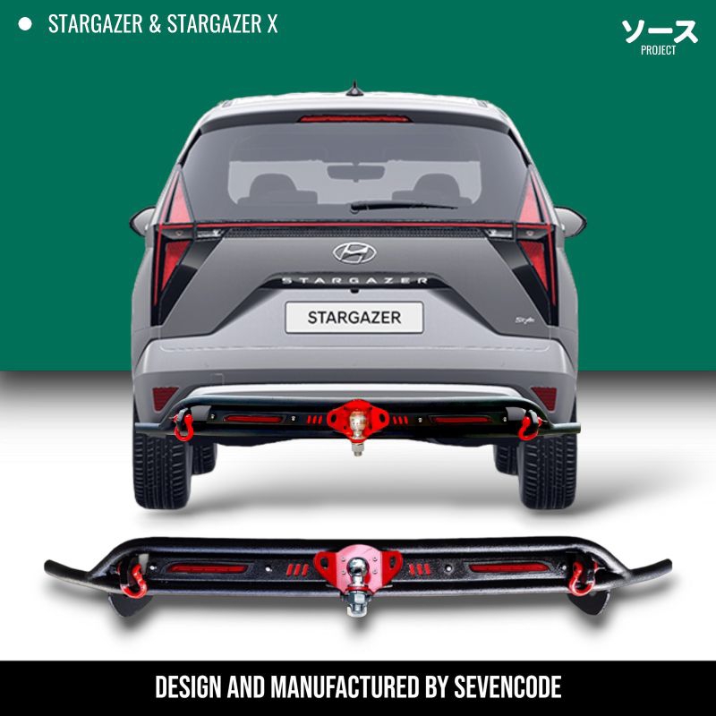 Jual Rear Bumper guard Towing Cobra Sevencode - Hyundai Stargazer ...
