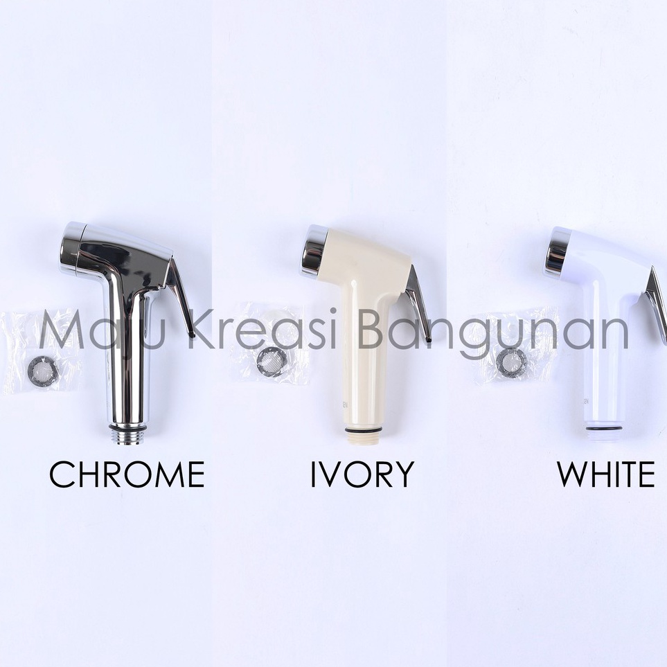 Jual Kepala Jet Shower Bidet Toilet Kloset SOLIGEN Semprotan Air Washer Kamar Mandi Head Putih ...