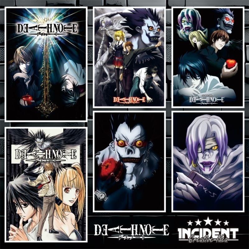 Jual Poster DEATH NOTE - Poster Anime A4+ | Shopee Indonesia