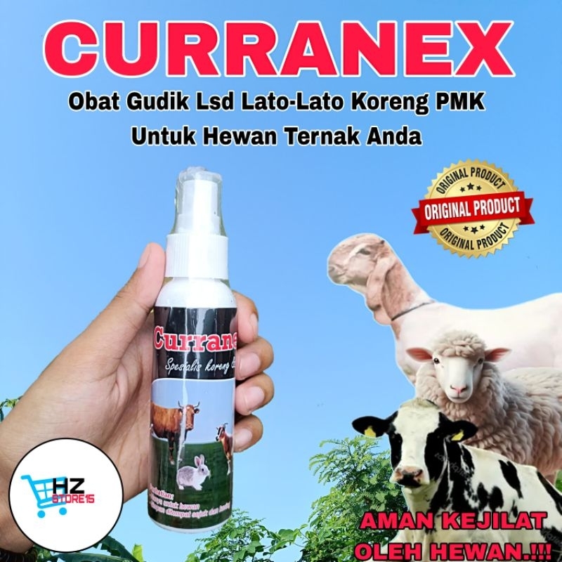 Jual CURRANEX OBAT SPRAY SCABIES GUDIK EKSIM GATAL KORENG SAPI KAMBING ...