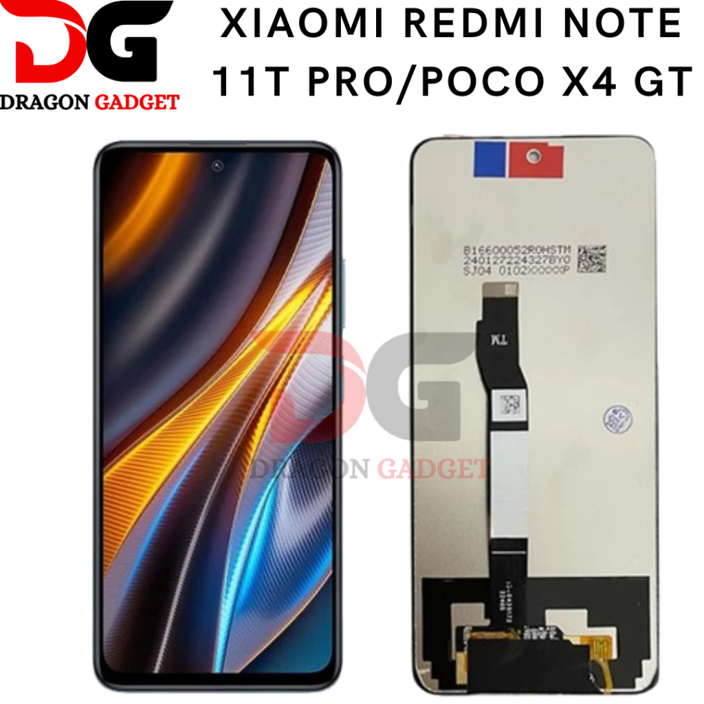 Jual LCD TOUCHSCREEN XIAOMI REDMI NOTE 11T/POCO X4 GT FULLSET BLACK ...