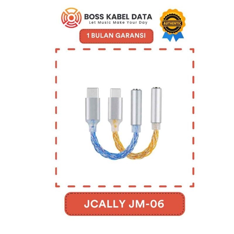 Jual Jcally JM6 Dongle Usb C to 3.5mm DAC Chip CX31993 | Shopee Indonesia