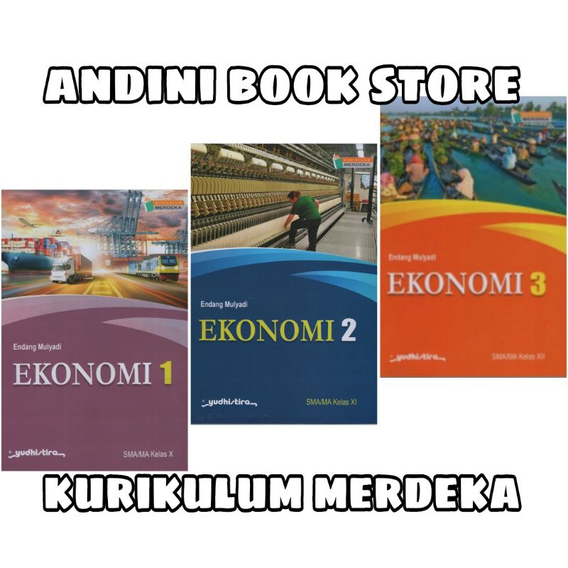Jual BUKU EKONOMI KELAS 10 11 12 SMA/MA YUDHISTIRA KURIKULUM MERDEKA | Shopee Indonesia
