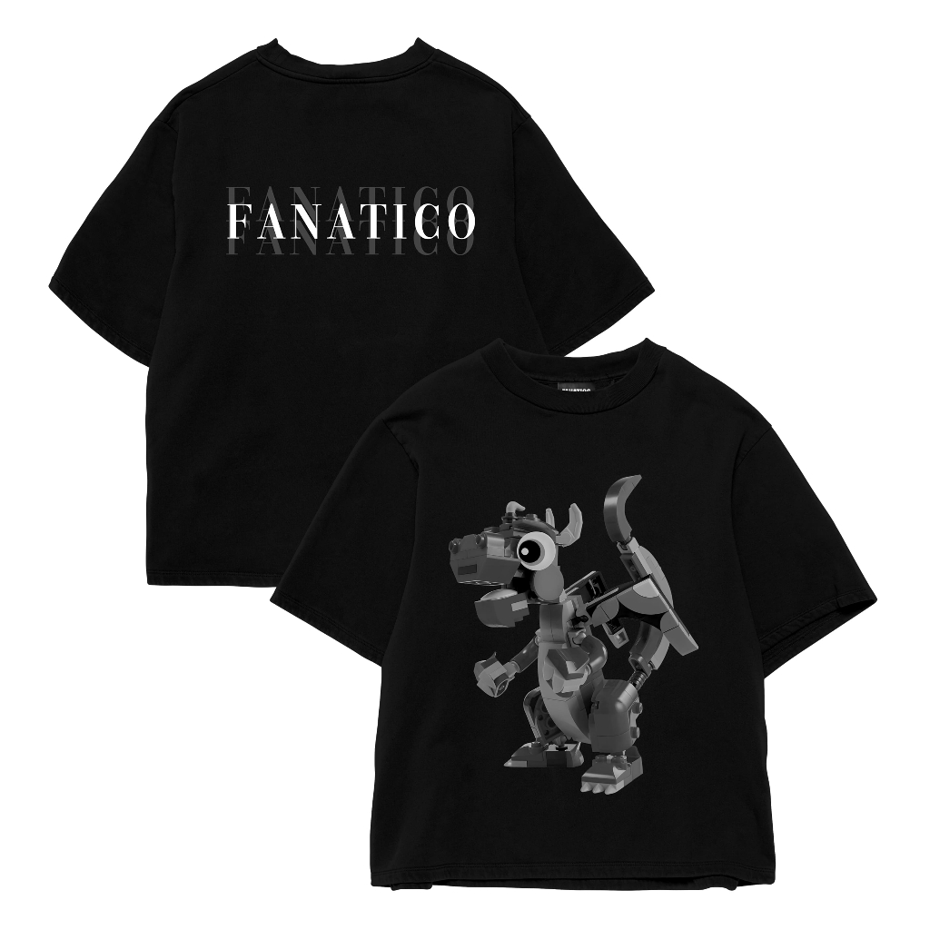 Jual FANATICO T-REX GAME Black Hoodie | FANA155 Black | Shopee Indonesia