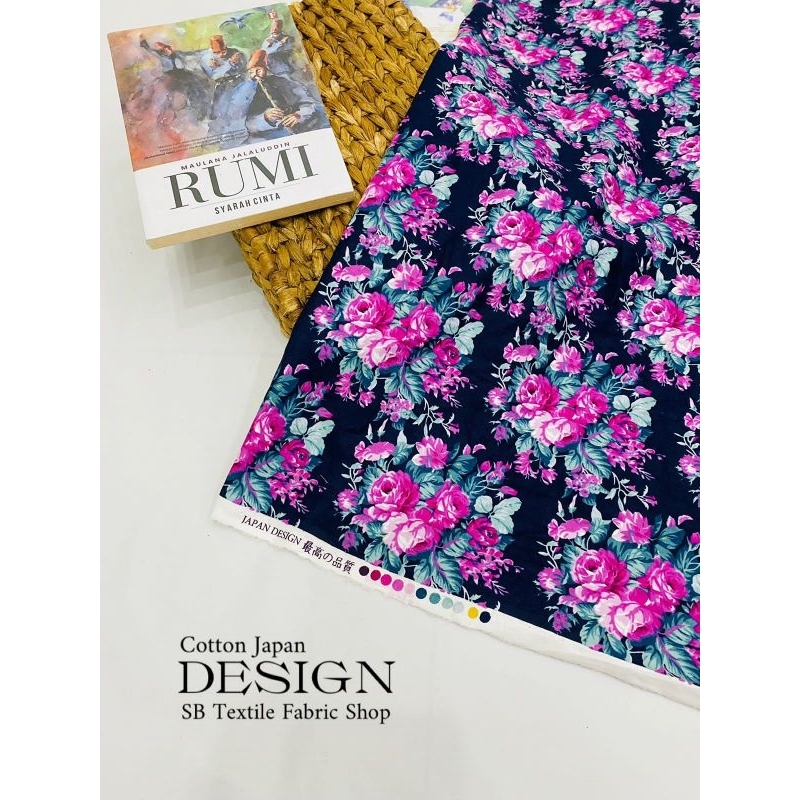 Jual Kain Cotton Japan DESIGN Per50cm | Shopee Indonesia