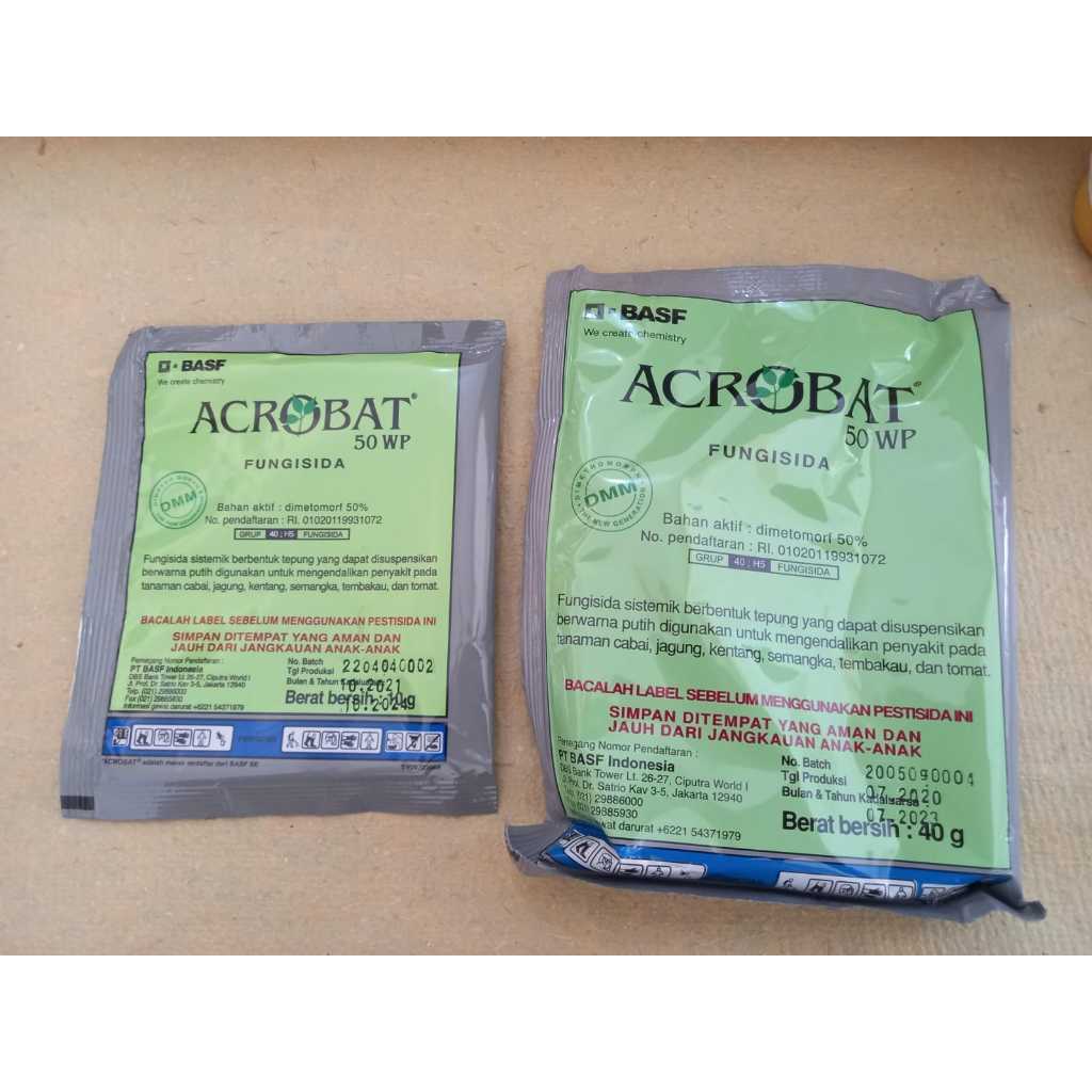 Jual Fungisida Acrobat 50WP 10gram dan 40gram | Shopee Indonesia