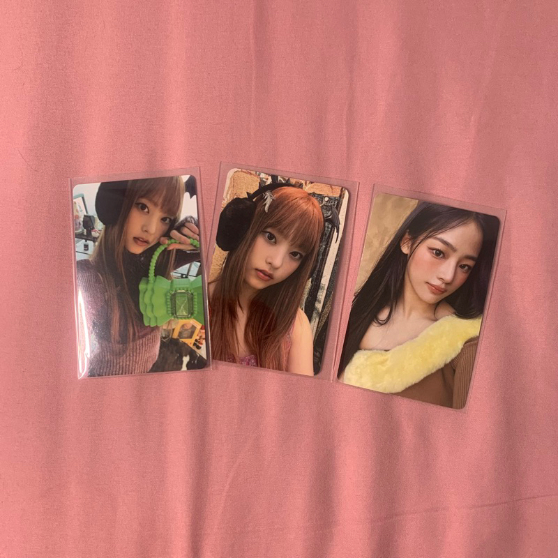 Jual haerin minji photocard new jeans official newjeans omg bag pc ...