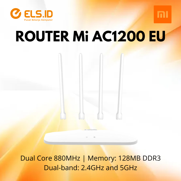 Jual Xiaomi Mi Router AC1200 EU Dual Core Gigabit | Shopee Indonesia