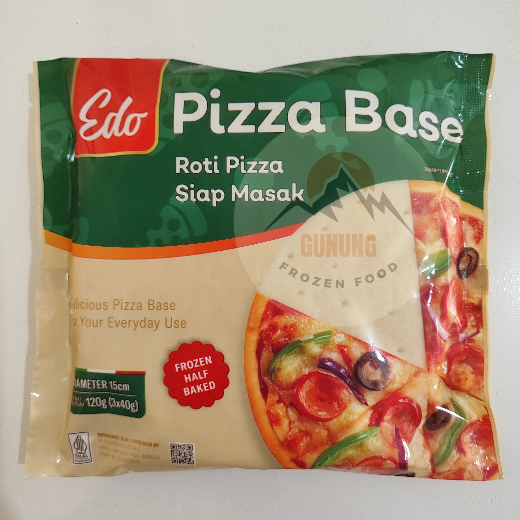 Jual Edo Pizza Base 120gr (isi 3pcs) | Shopee Indonesia