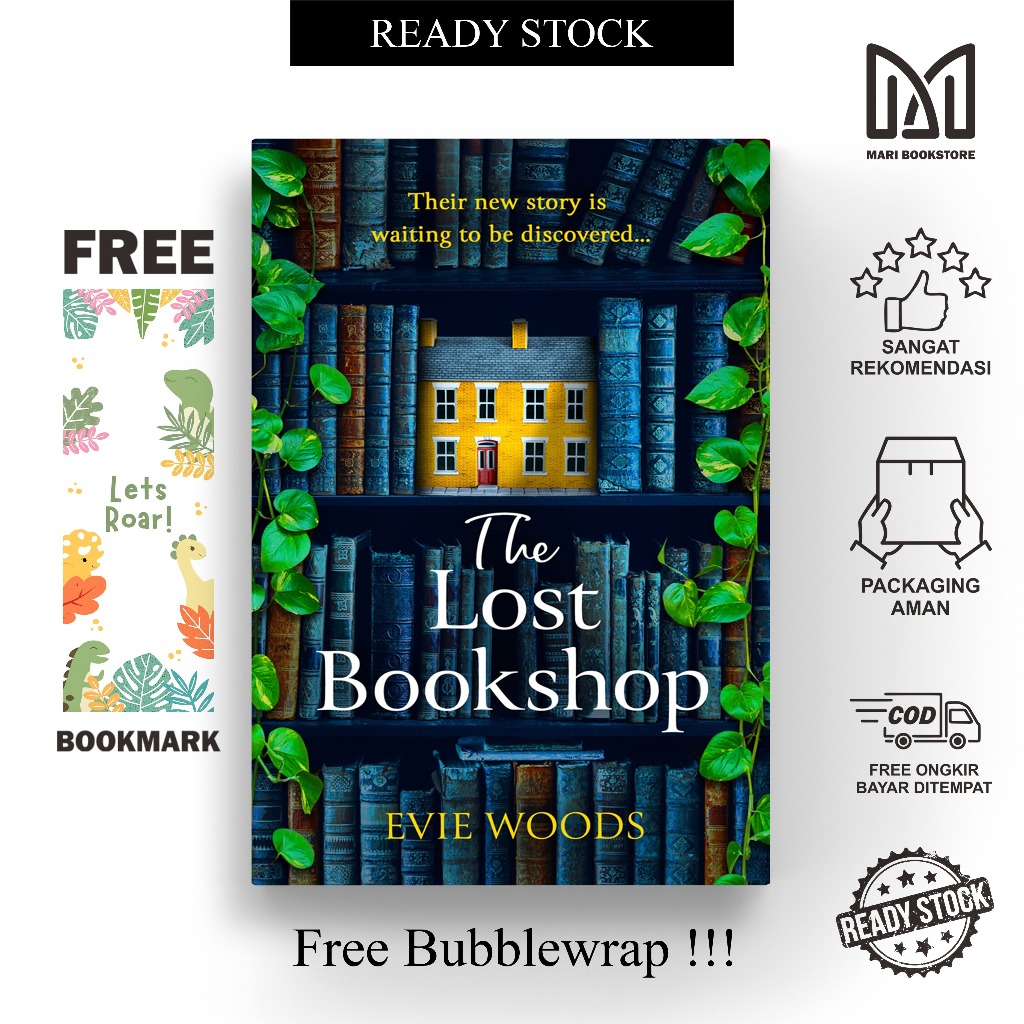 Jual The Lost Bookshop by Evie Woods (English) | Shopee Indonesia
