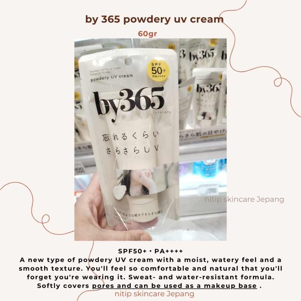 Jual PO Jepang -- by365 powdery uv cream sunscreen original japan ...