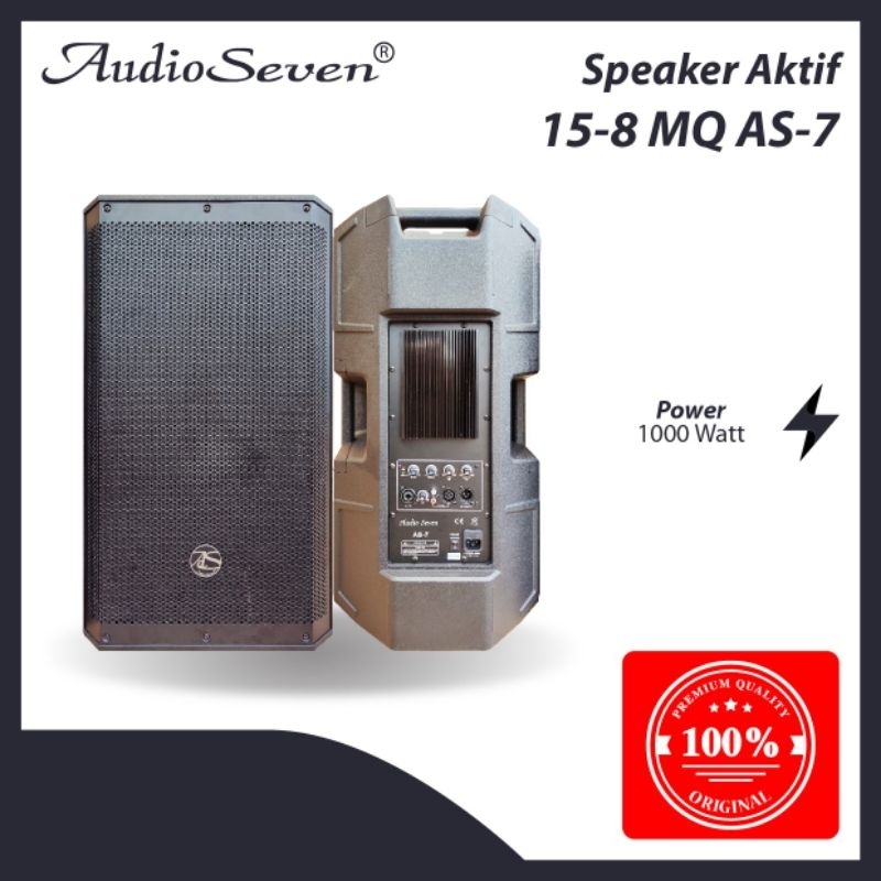 Jual Speaker Aktif Audio Seven 15 MQ HA-800 15 Inch Original | Shopee ...