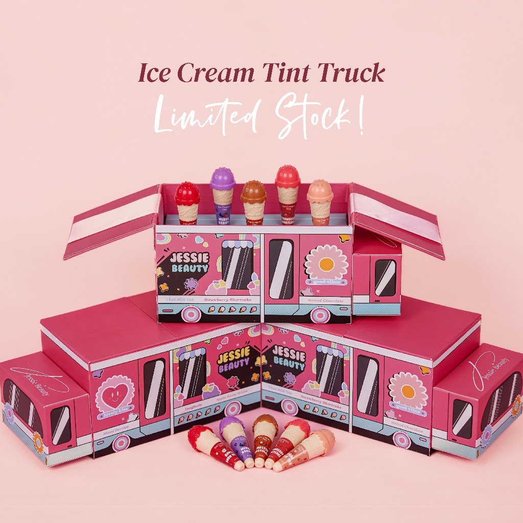 Jual Jessie Beauty - Ice Cream Tint Truck & Liptint All Variant ...
