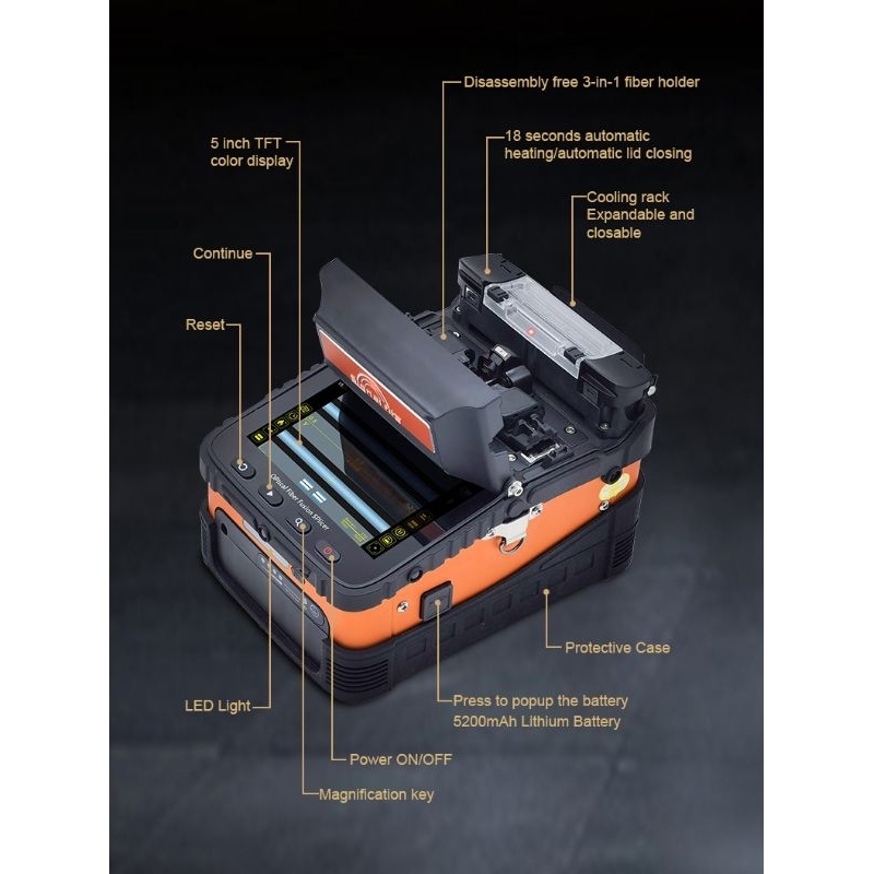 Jual Fusion Splicer SignalFire AI-6C/Splicer AI-6C | Shopee Indonesia