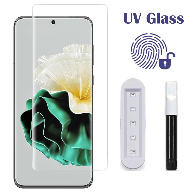 Jual [ PUSATACCHP ] TEMPERED UV GLASS CURVE FULL COVER / ANTI GORES UV MELENGKUNG VIVO V25 PRO ...