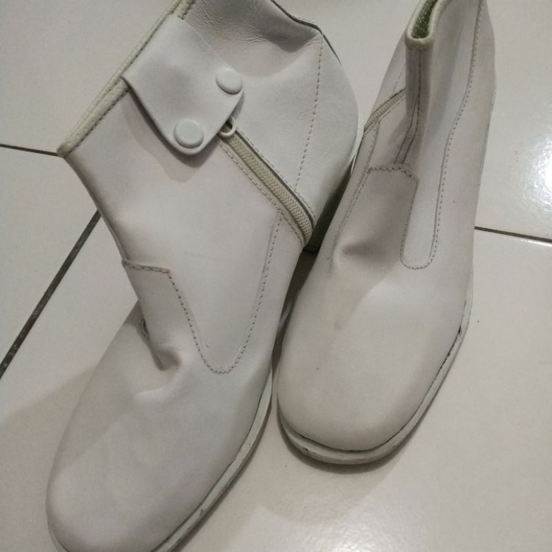 Jual Sepatu pdh polwan putih | Shopee Indonesia