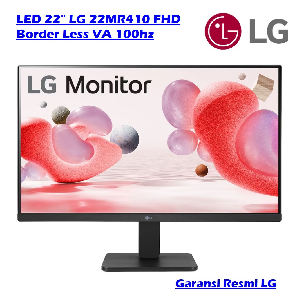 Jual MONITOR LED LG 22” 22MR410 / 22MR410-B FHD VA 100hz AMD FreeSync - LG LED 22" 22MR410 HDMI ...