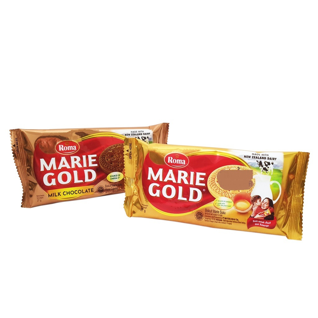 Jual Roma Marie Gold - 1 BOX isi 12 bks, Netto 22gr | Shopee Indonesia