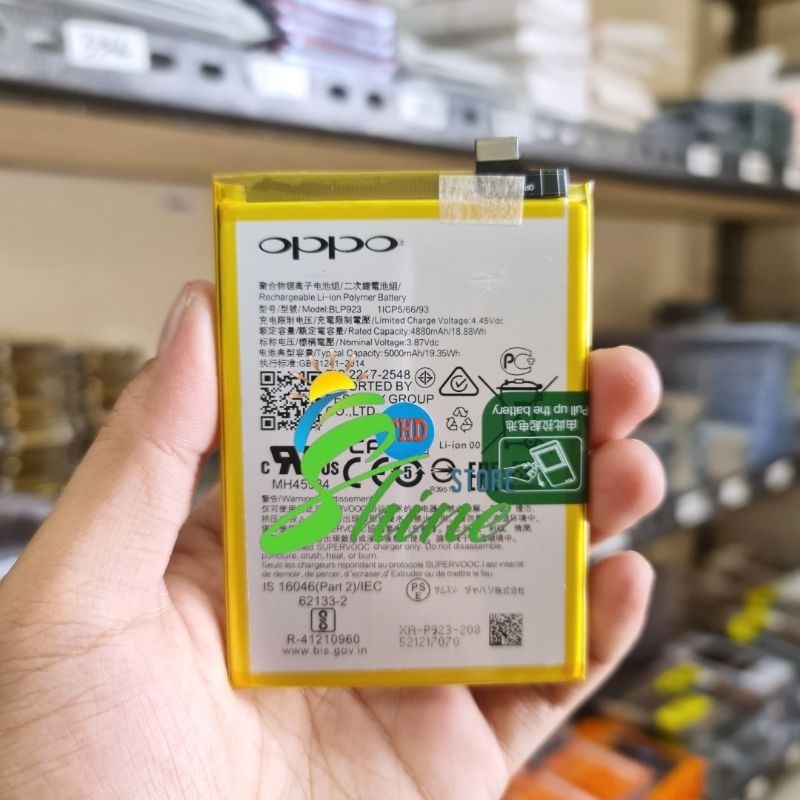 Jual Baterai Batre BLP923 Original HP Oppo A57S CPH2385 Battery Batrei ...