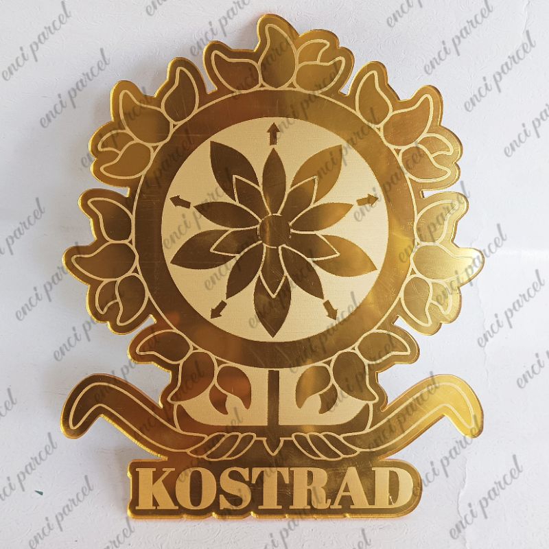 Jual logo kostrad bentuk bintang bunga teratai cakra api lambang komado ...