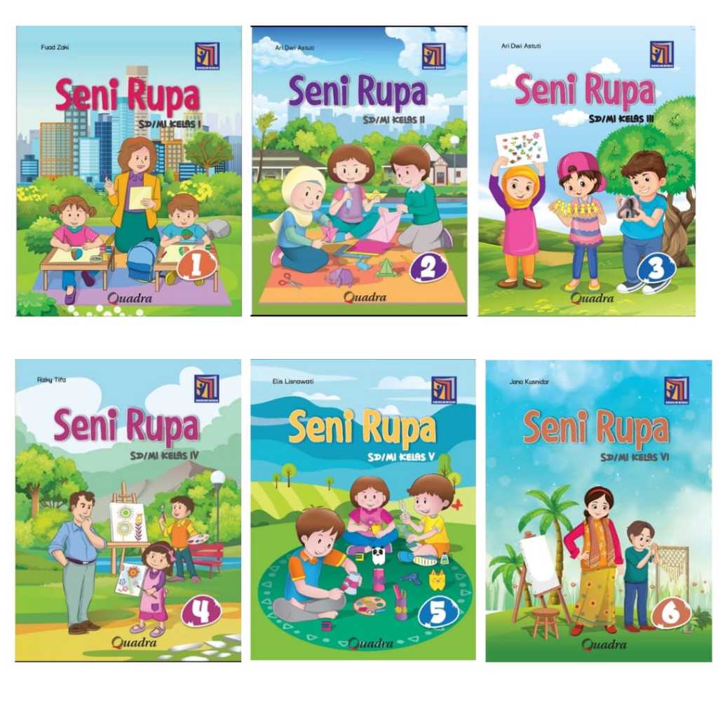 Jual BUKU SENI RUPA KURIKULUM MERDEKA UNTUK SD/MI PENERBIT QUADRA | Shopee Indonesia