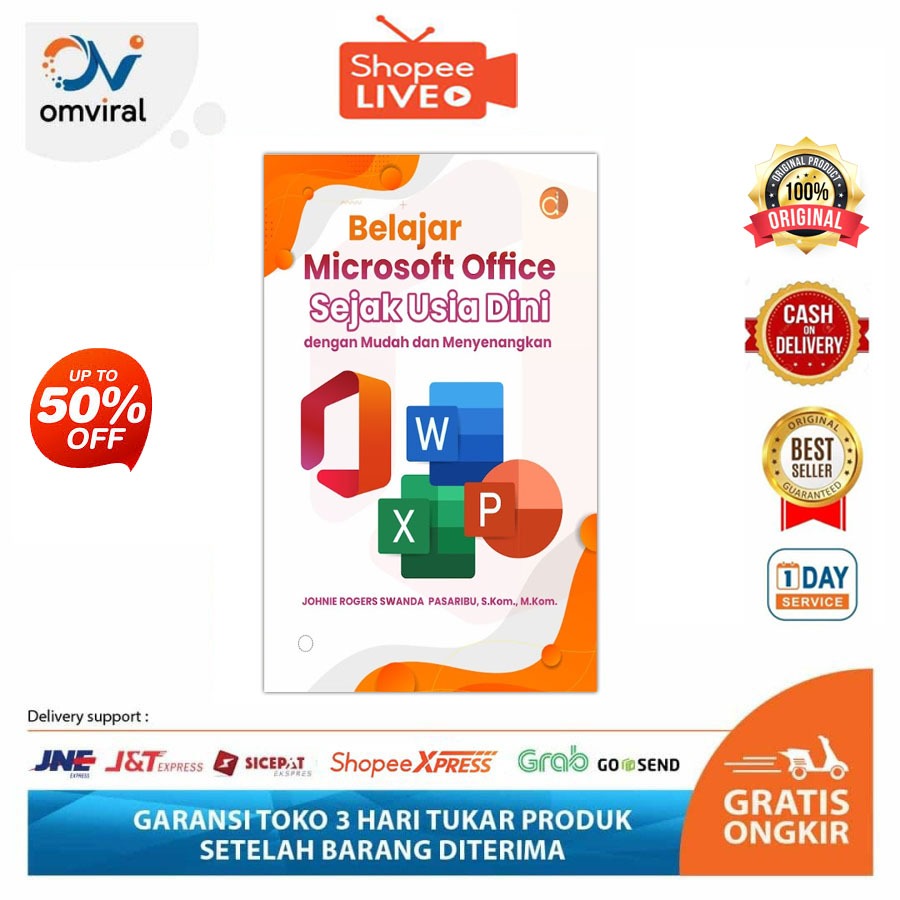 Jual Buku Panduan Belajar Microsoft / Ms Office 2021 Sejak Usia Dini dengan Mudah dan ...