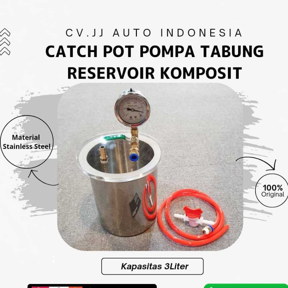 Jual Catch Pot pompa tabung reservoir komposit | Shopee Indonesia