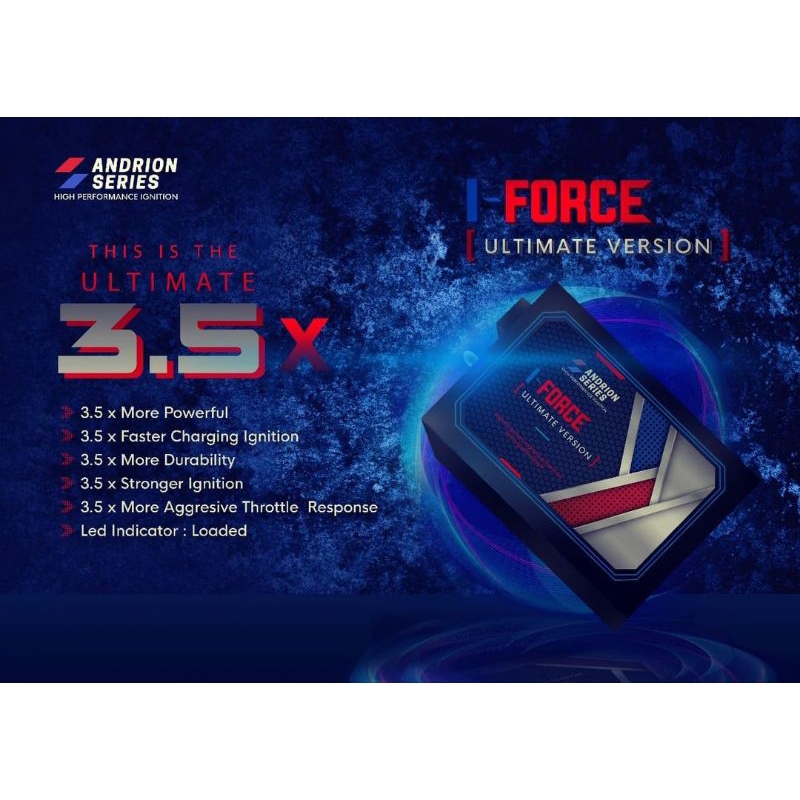 Jual IFORCE ULTIMATE ANDRION XP SERIES I-FORCE | Shopee Indonesia