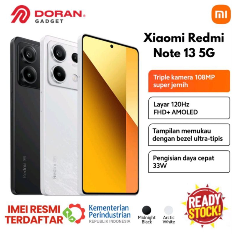 Jual Xiami Redmi NOTE 13 8/256GB Garansi resmi Xiaomi | Shopee Indonesia