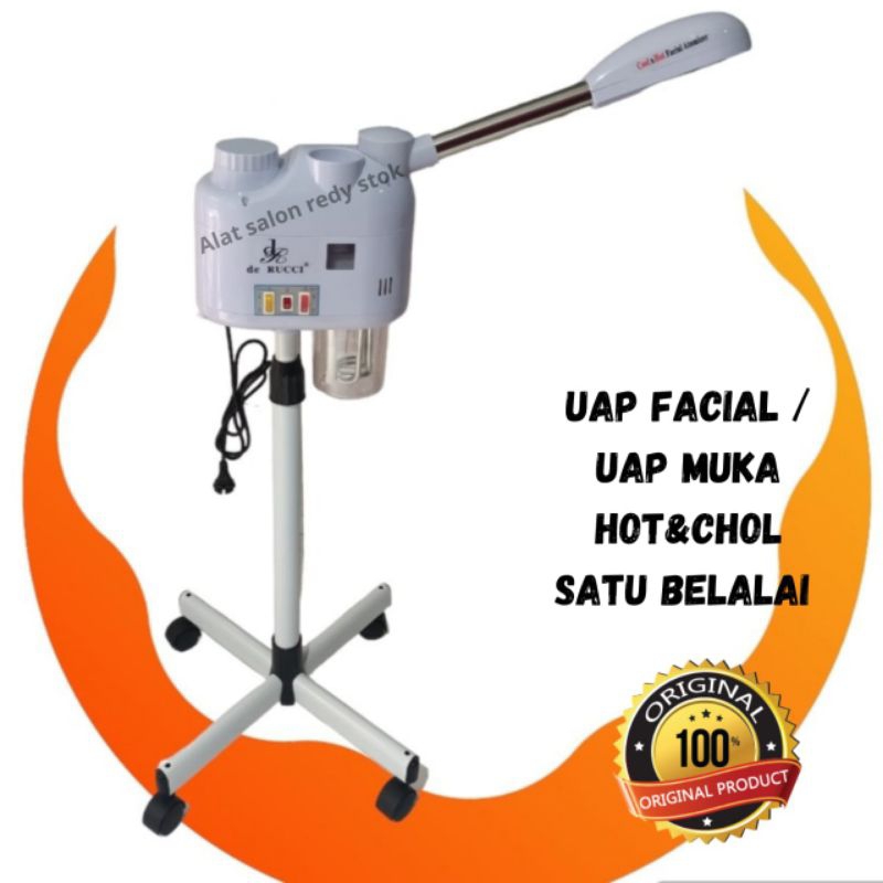 Jual Uap muka/Vapozone Hot & chol Alat Stimer Facial Uap Wajah Derucci ...