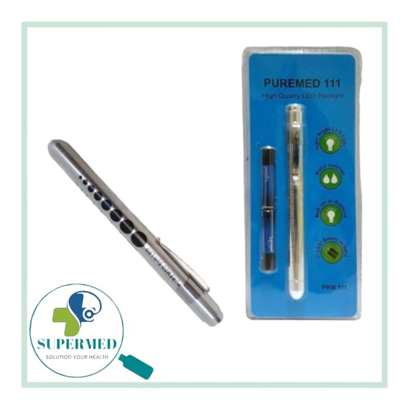 Jual Penlight puremed 111 cahaya putih | Shopee Indonesia