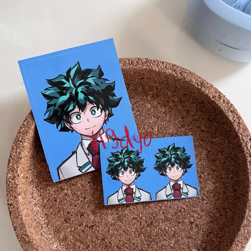 Jual id card sticker midoriya izuku deku my hero academia | Shopee ...