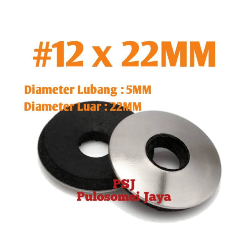 Jual Ring Sekrup Roofing #12 x 22MM / Seal Roofing #12 x 22MM / EPDM ...
