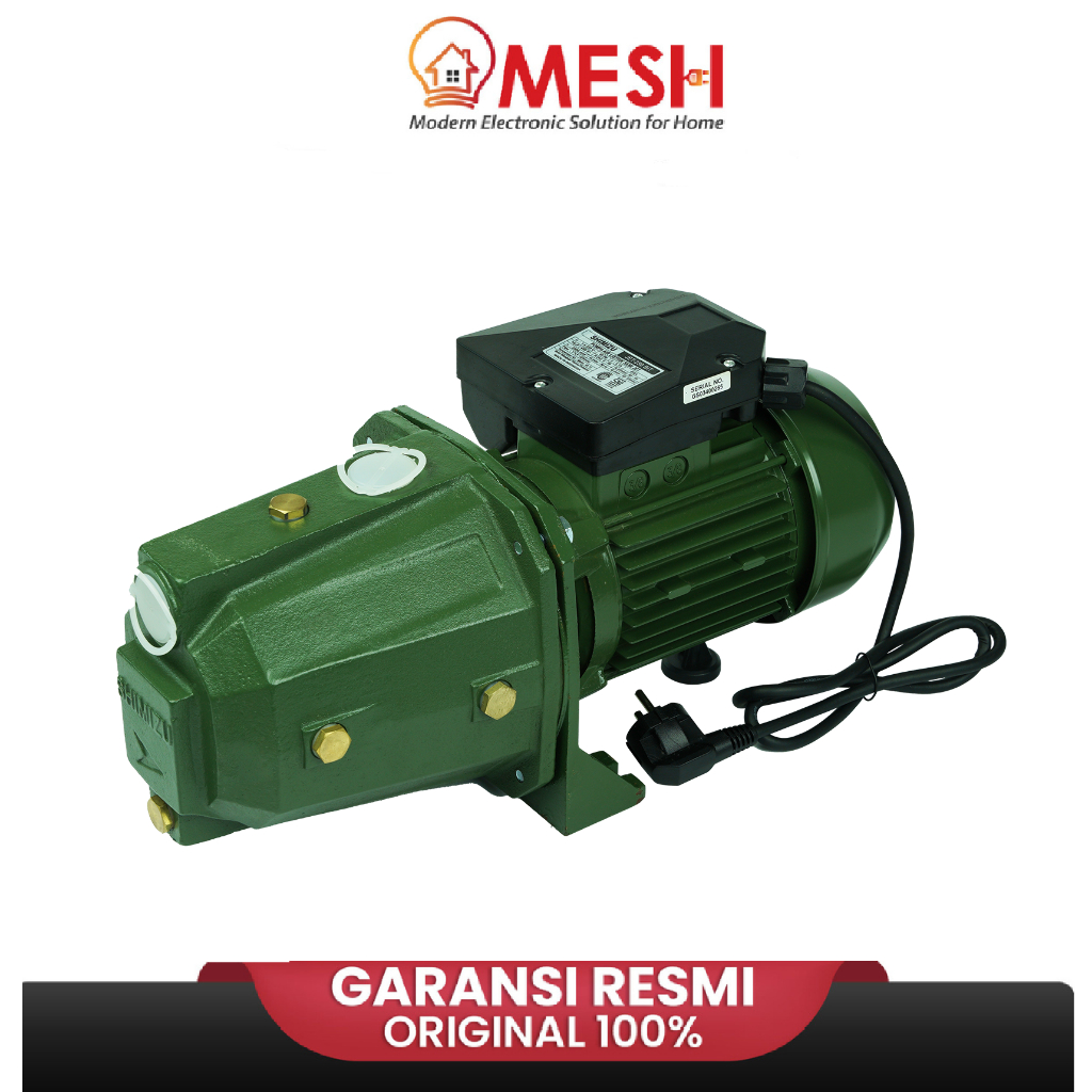 Jual Shimizu JET-250 BIT Pompa Air Semi Jet 250 Watt-Garansi Original-Pompa Air-Original-New ...
