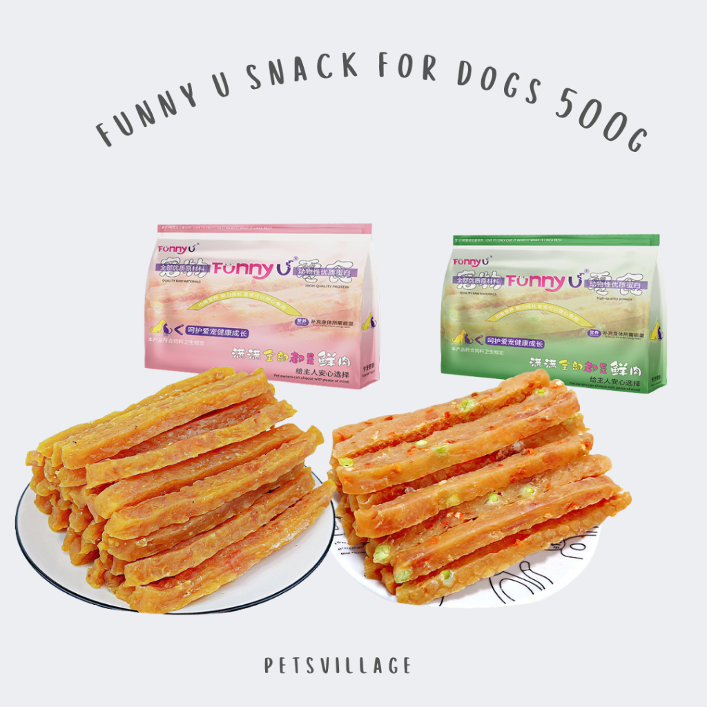 Jual FUNNY U SNACK FOR DOG 400G | Shopee Indonesia
