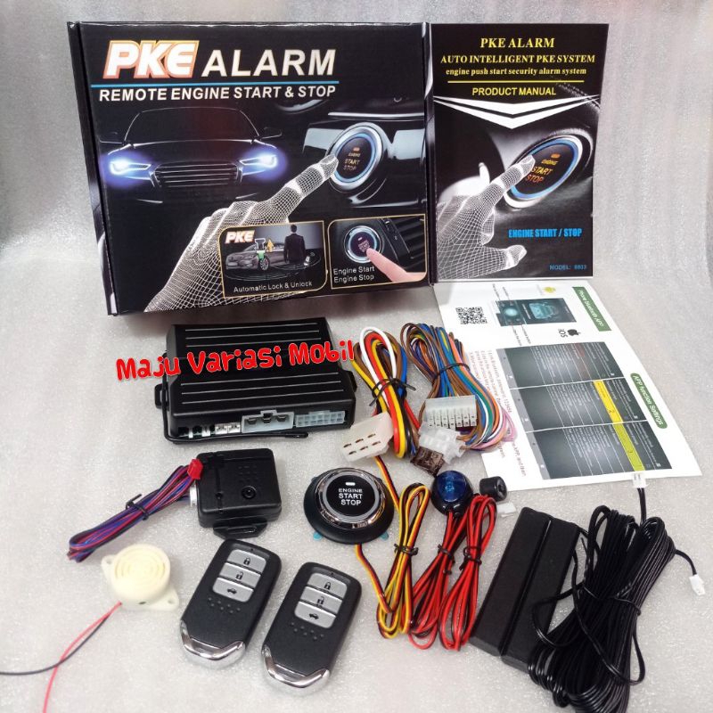 Jual PROMO Keyless PKE HONDA/Engine Start Stop Mobil/Alarm PKE ...