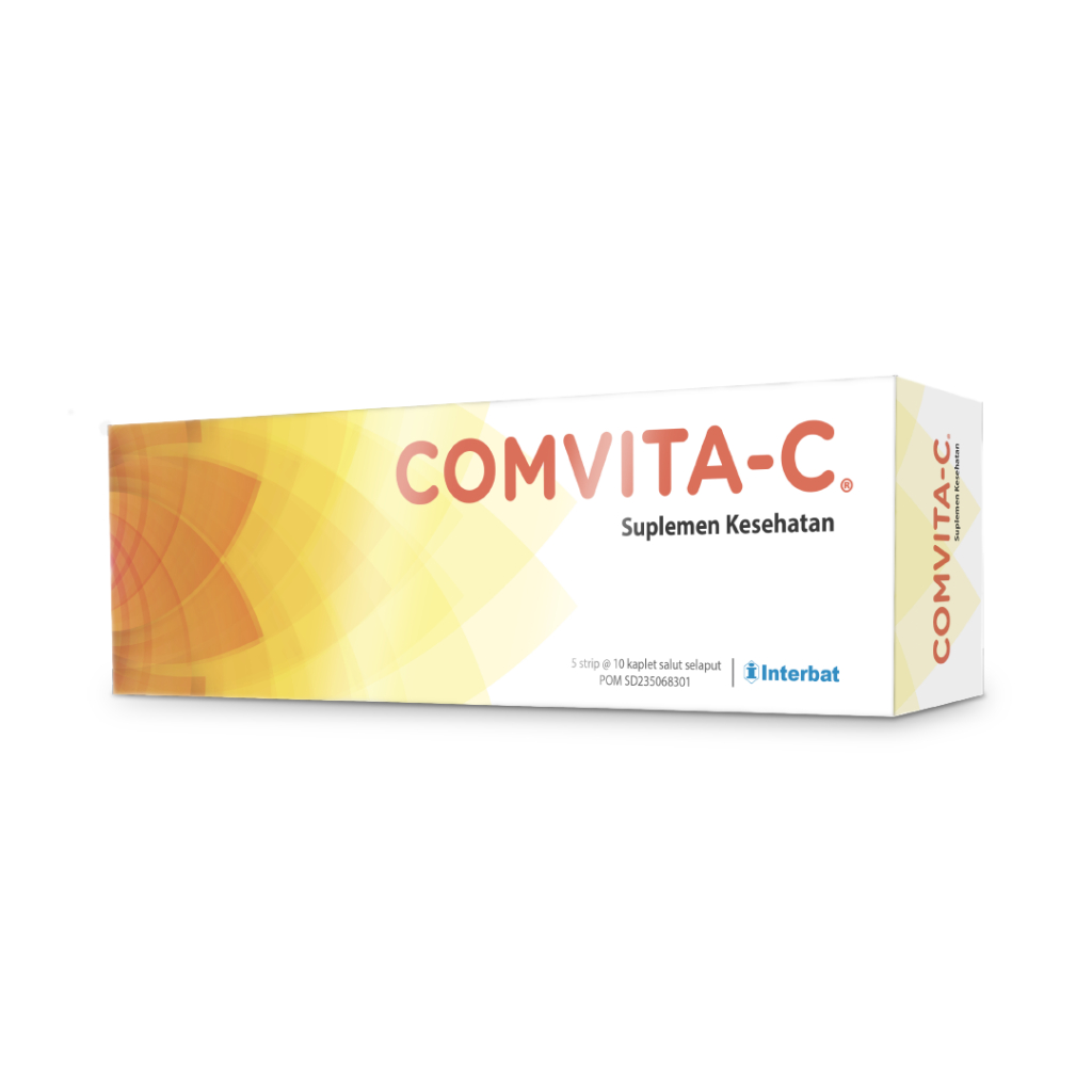 Jual Comvita C Box 50's Kaplet Interbat - Vitamin B Complex / Vitamin C ...