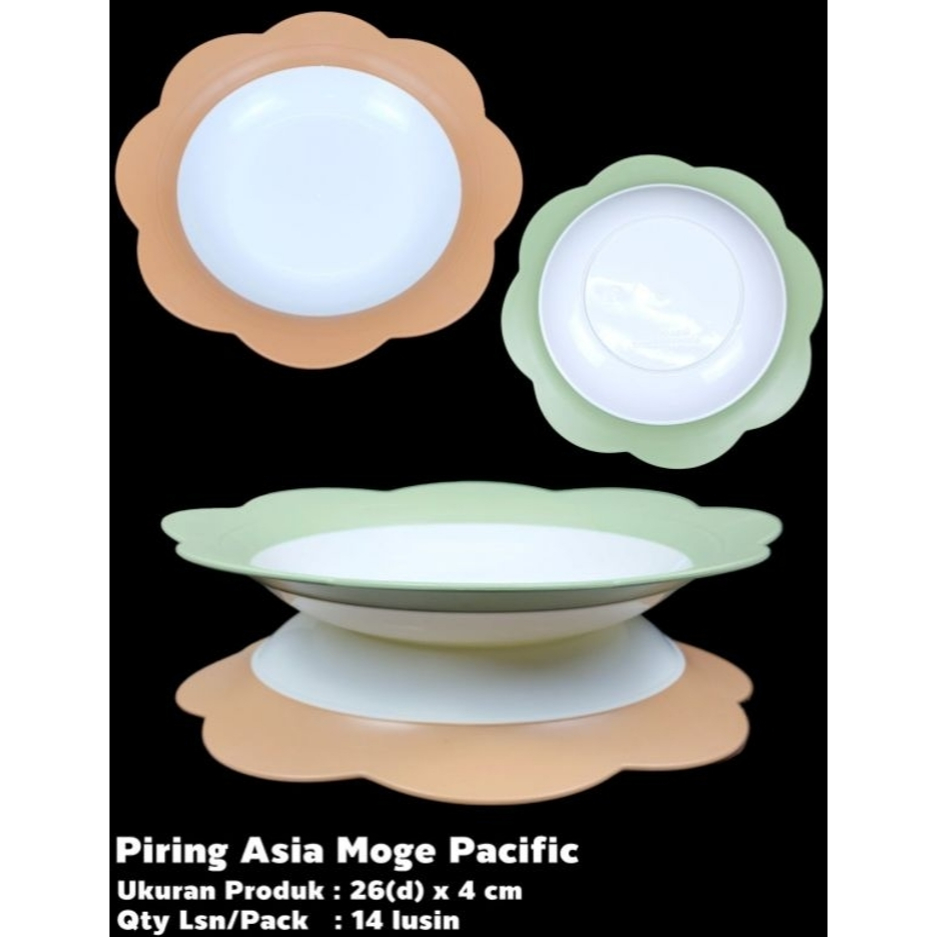 Jual PIRING MAKAN ASIA MOGE 10" / PIRING BUNGA ASIA MOGE / PIRING ASIA ...