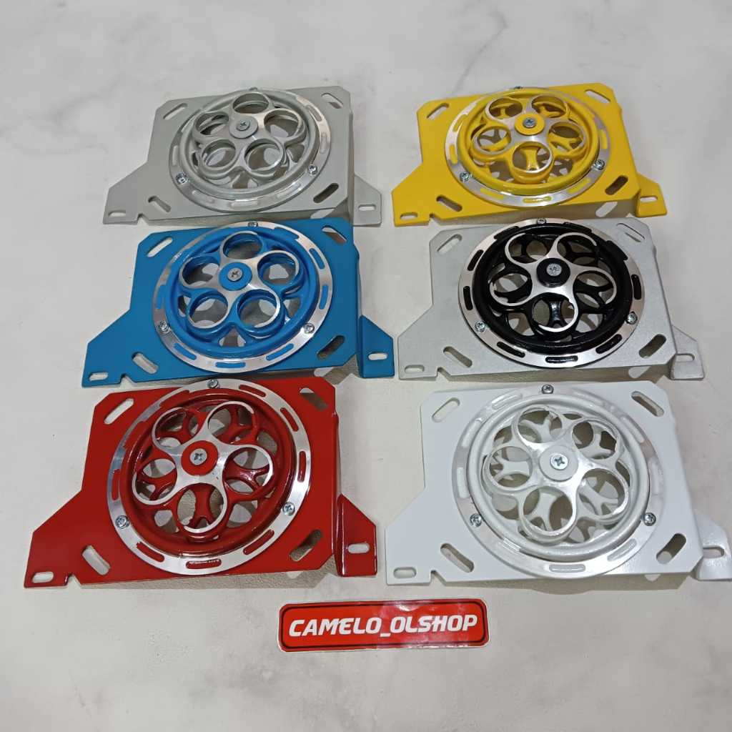 Jual cover radiator set spiner spinner motif bulat cnc yamaha nmax ...