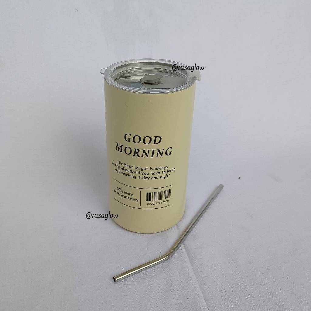 Jual STAINLESS KOREAN TUMBLER /Tumbler Minum Stainless Aesthetic Korea ...