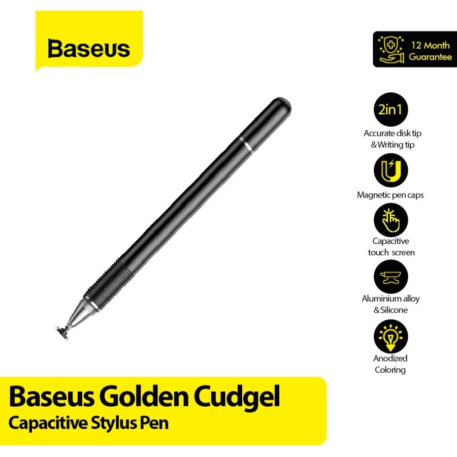 Jual Baseus Stylus Pen 2in1 Pen Universal iPhone iPad Tablet IOS ...