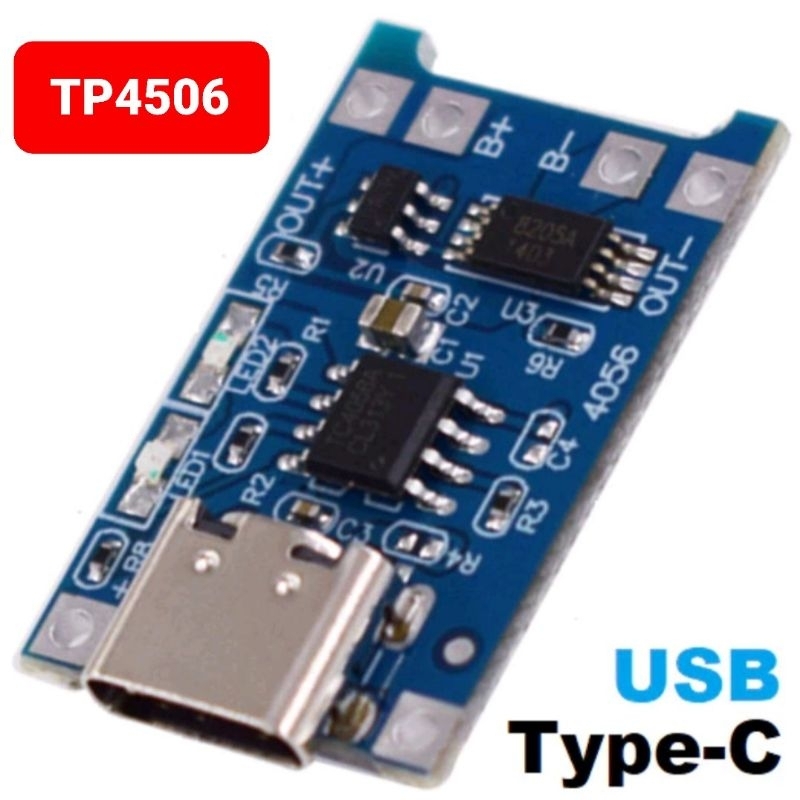 Jual Modul TP4056 kit rangkaian sirkuit pcb charger Baterai Lithium ...