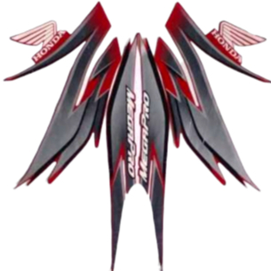 Jual STICKER STRIPING LIST LES POLET BODY MOTOR HONDA MEGAPRO PRIMUS ...