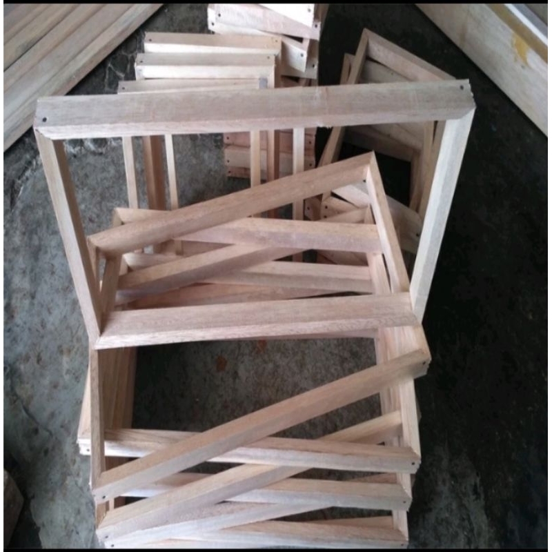 Jual Kayu Spanram 60x80cm Siap Pakai | Shopee Indonesia