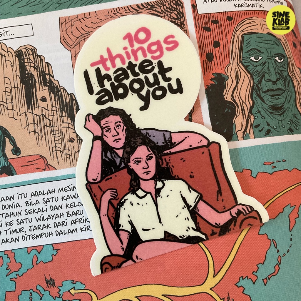 Jual sineklab - Sticker 10 THINGS I HATE - Edisi Sticker Film / Movie ...