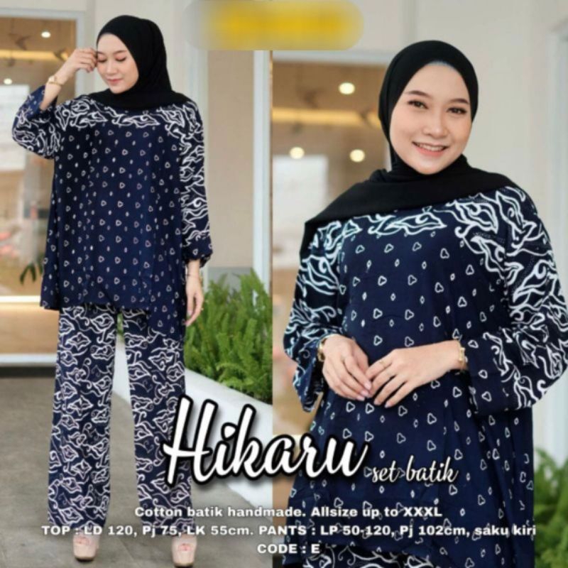 Jual SETELAN CINDE NAVY SERIES/ONE SET JUMPUTAN RAYON | Shopee Indonesia