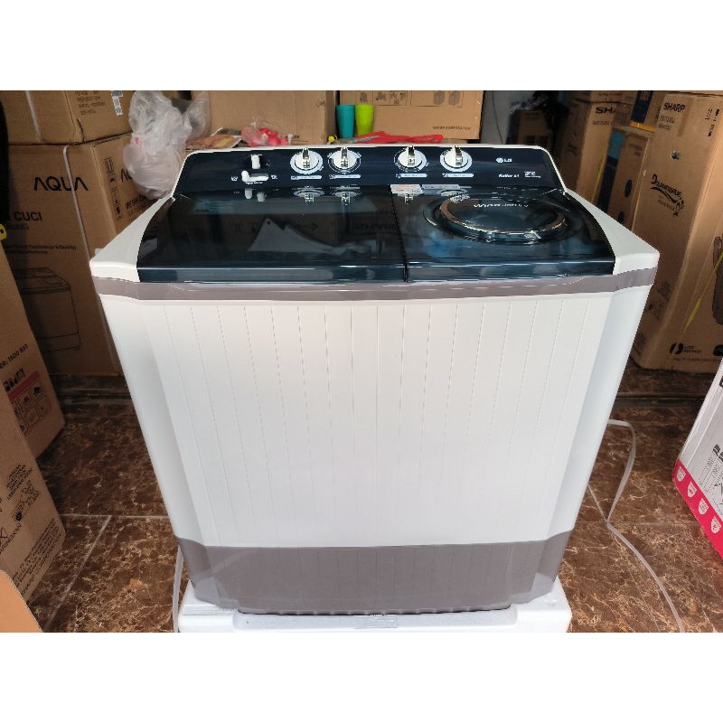 Jual mesin cuci lg 16 kg 2 tabung | Shopee Indonesia