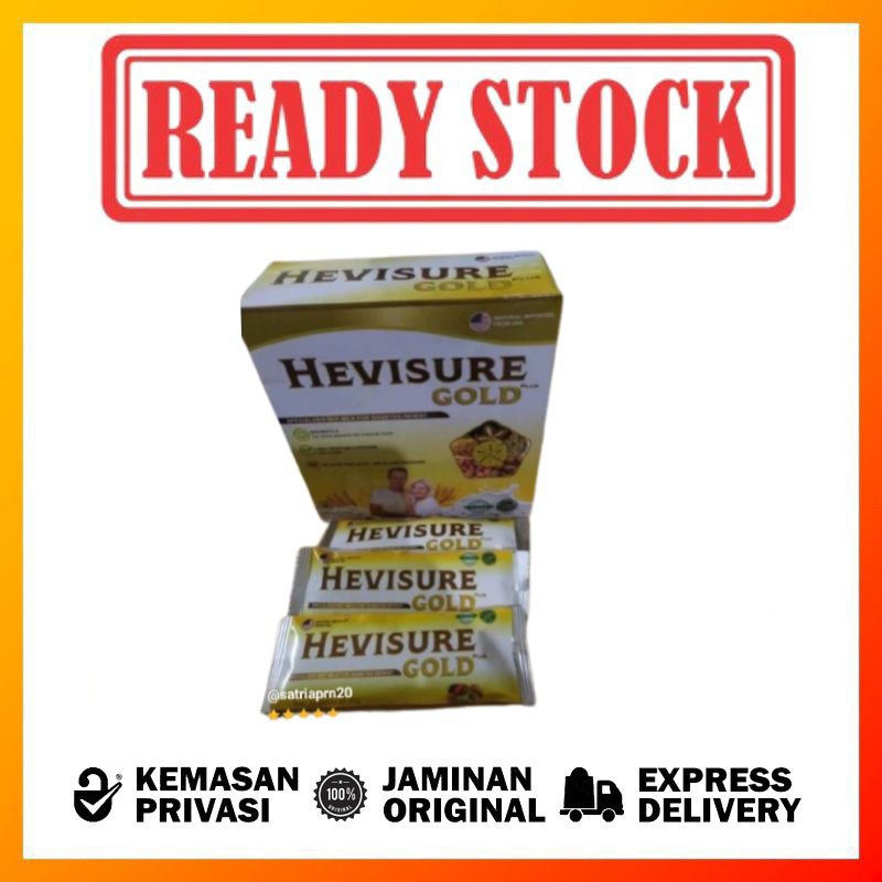 Jual PROMO 2 BOX HEVISURE GOLD MILK SUSU OBAT DIABETES KENCING MANIS ...