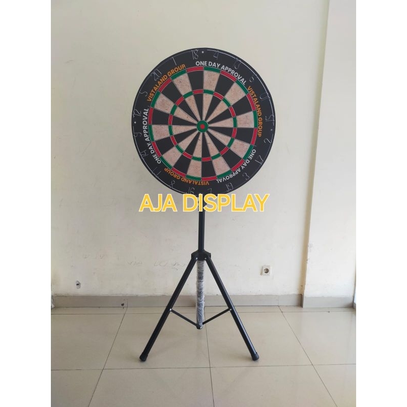 Jual DART BOARD PAPAN BESAR 80CM / PAPAN DART BOARD GAME CUSTOM CETAK | Shopee Indonesia