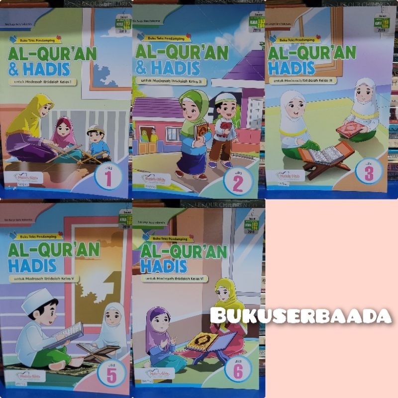 Jual BUKU PUSTAKA MULIA - AL QUR'AN HADIS KELAS 1/2/3/5/6 SD K MERDEKA | Shopee Indonesia